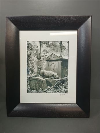 Transitional Design Online Auctions - Signed Garry Seidel 'Man's best ...