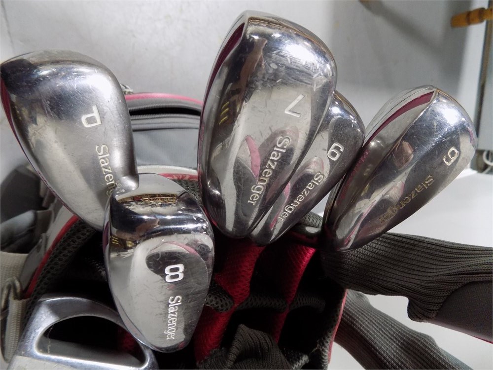 Transitional Design Online Auctions - Slazenger Golf Clubs
