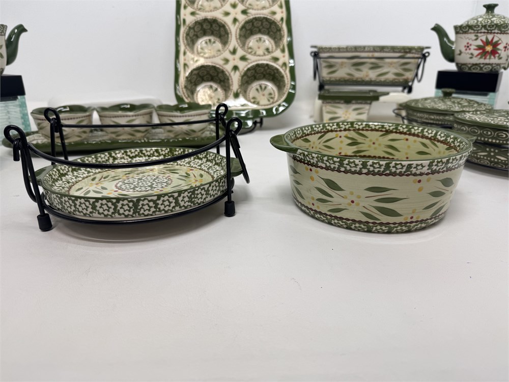 Transitional Design Online Auctions - Dishware-Temptations Dishes