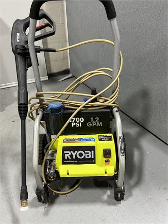 Transitional Design Online Auctions - Power Washer / Ryobi