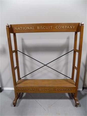 Transitional Design Online Auctions - National Biscuit Co. Display Rack ...