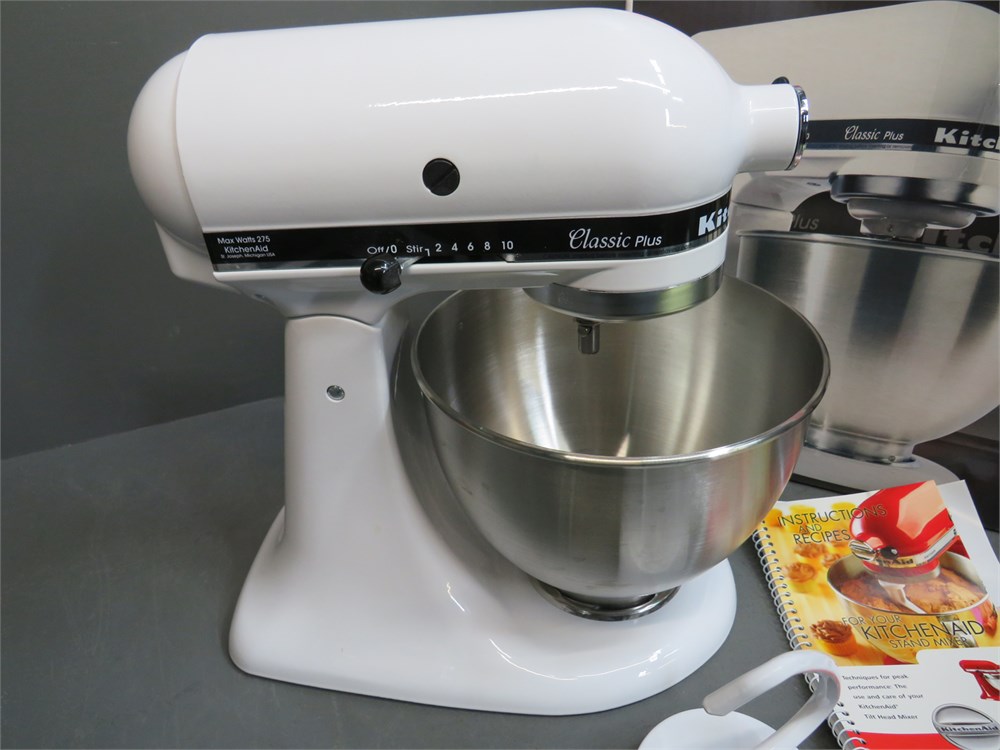 Transitional Design Online Auctions - KITCHENAID Classic Plus Mixer