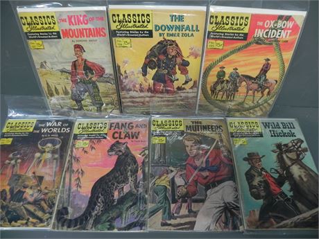 Transitional Design Online Auctions - Classics Illustrated Comic Books ...