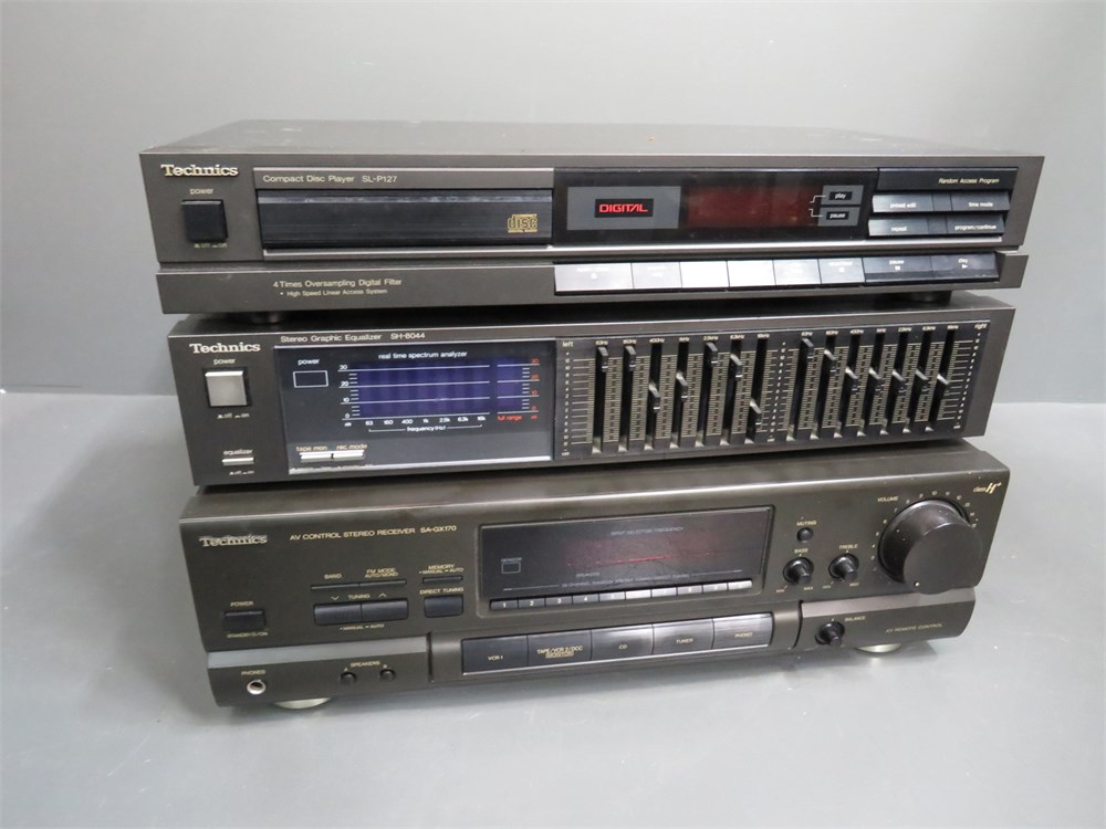 Transitional Design Online Auctions - TECHNICS Stereo Components
