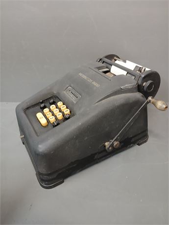 Transitional Design Online Auctions - Remington Rand Adding Machine