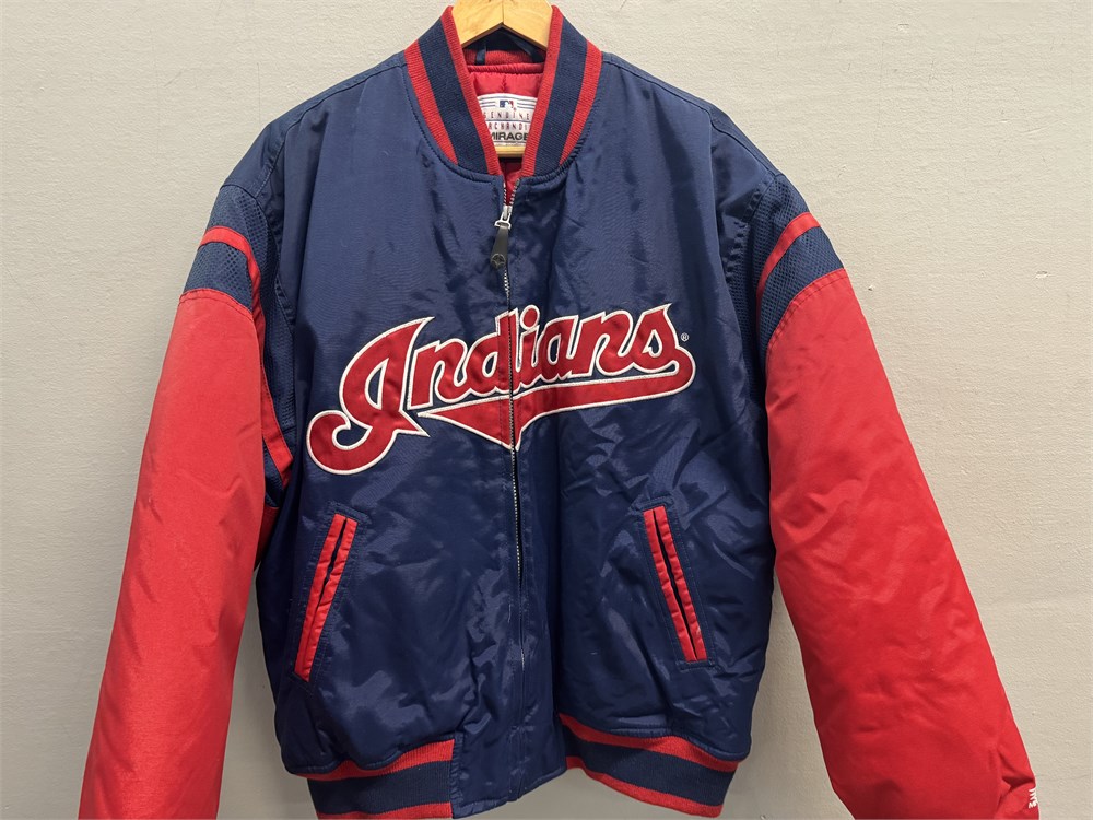 Transitional Design Online Auctions - Cleveland Indians Mirage Jacket ...