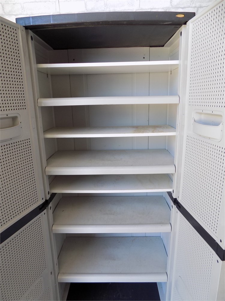 Transitional Design Online Auctions - Workforce Storage Cabinet