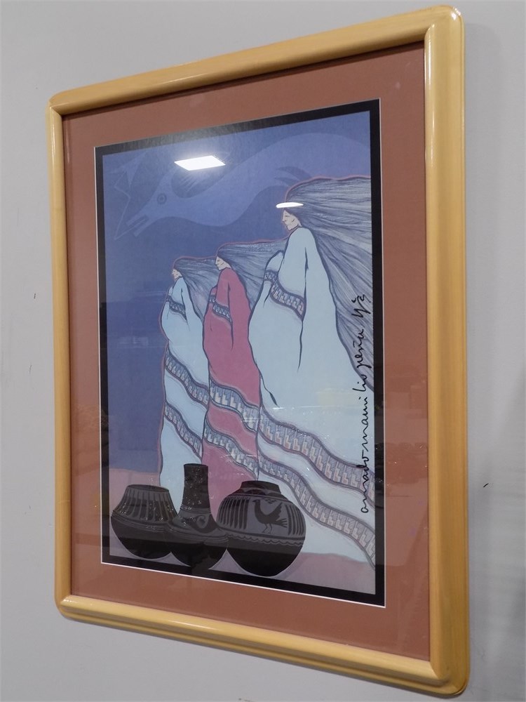 Transitional Design Online Auctions - Signed Armando Pena Print