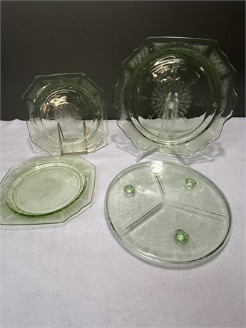 Transitional Design Online Auctions - Uranium Glass