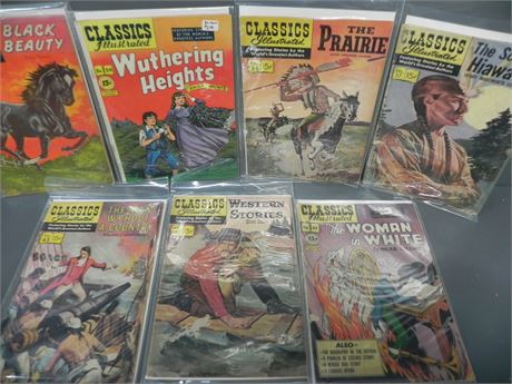 Transitional Design Online Auctions - Classics Illustrated Comic Books ...