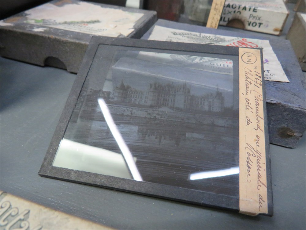 Transitional Design Online Auctions - Antique Glass Negatives - France ...