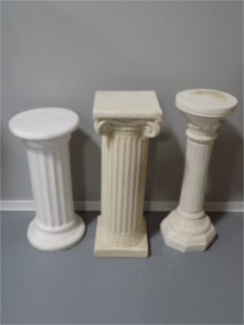 Transitional Design Online Auctions - Plaster Plant Stands