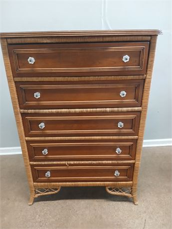 Transitional Design Online Auctions - Henry Link Lexington Wicker Chest