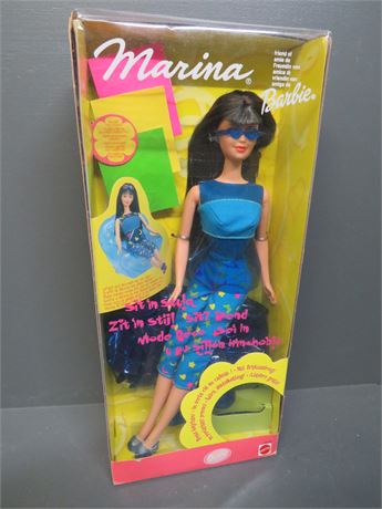 Transitional Design Online Auctions - 1999 Marina Barbie Doll