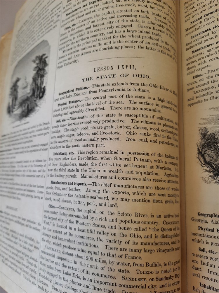 Transitional Design Online Auctions - 1870s School Books