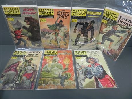 Transitional Design Online Auctions - Classics Illustrated Comic Books ...