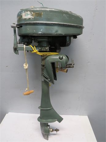 Transitional Design Online Auctions - 1959 SEARS Elgin 2 hp Outboard ...