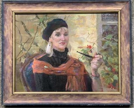 Transitional Design Online Auctions - Original Framed Art - Judith Carducci