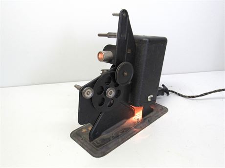 Transitional Design Online Auctions - Antique Movie Projector - Hand ...