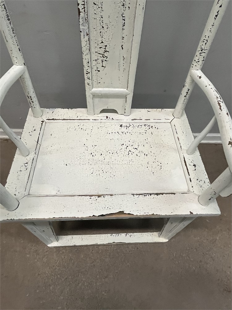 Transitional Design Online Auctions - Arhaus Ming Dynasty Chair