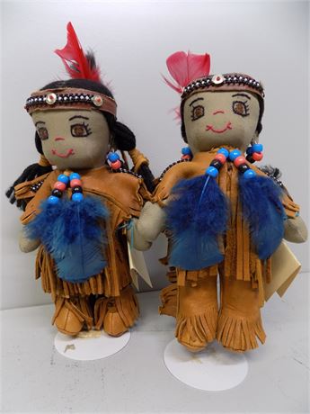 Transitional Design Online Auctions - RU NAE Native Dolls