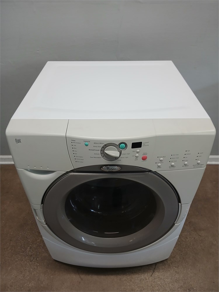 Transitional Design Online Auctions - Whirlpool Duet Washing Machine