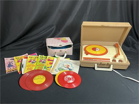Transitional Design Online Auctions - Dejay Record Player / Records
