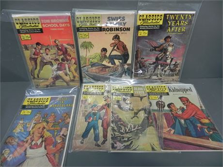 Transitional Design Online Auctions - Classics Illustrated Comic Books ...