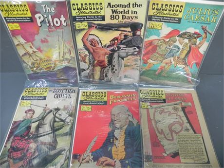 Transitional Design Online Auctions - Classics Illustrated Comic Books ...