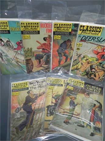 Transitional Design Online Auctions - Classics Illustrated Comic Books ...