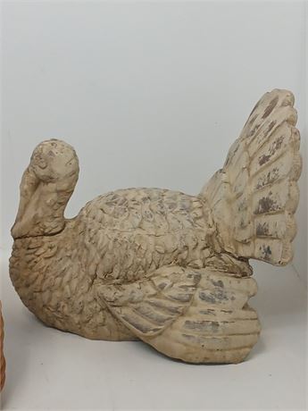 Transitional Design Online Auctions - Terracotta Turkey Statue
