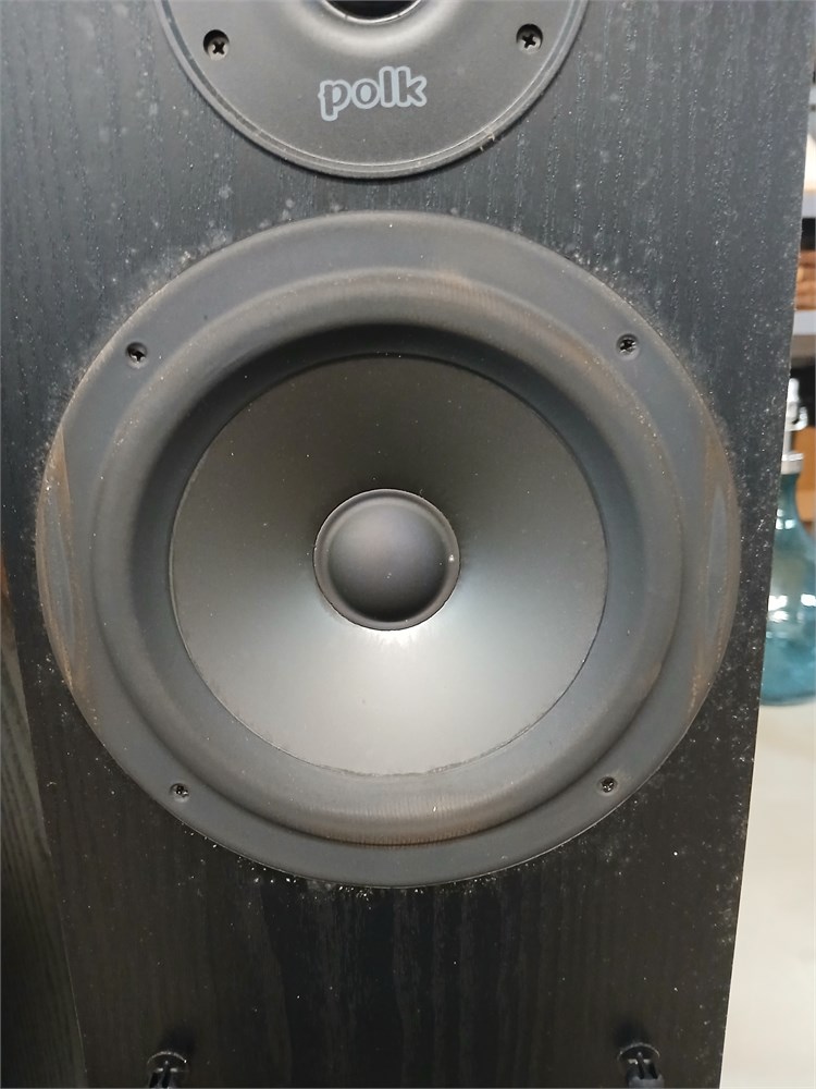 Transitional Design Online Auctions - Polk Audio Series RT8 speakers