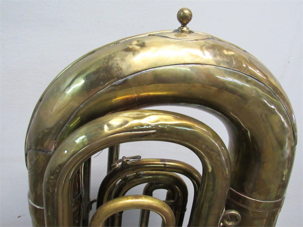 Transitional Design Online Auctions - Besson - England Tuba - Vintage ...