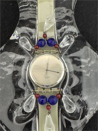 Transitional Design Online Auctions - Swatch Chandelier Watch-1992 ...