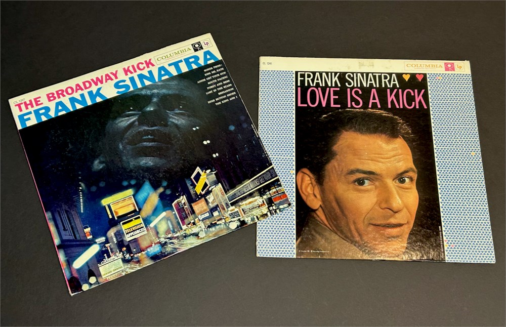 Transitional Design Online Auctions - Vintage Sinatra LP Collection