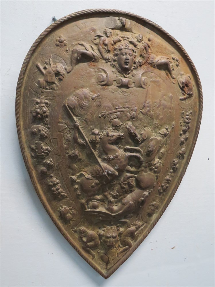 Transitional Design Online Auctions - 19th Century Heavy Cast Iron ...