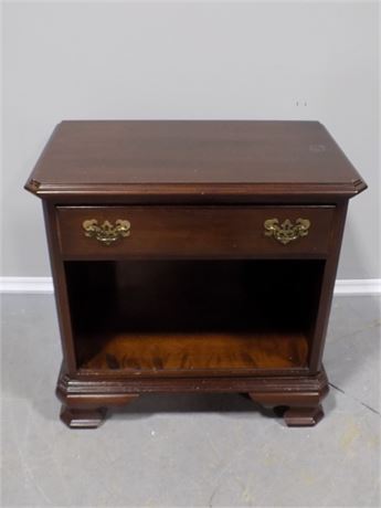 Transitional Design Online Auctions - Ethan Allen Side Table