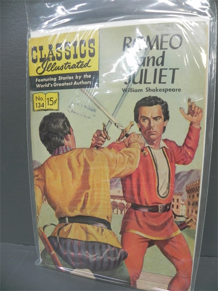 Transitional Design Online Auctions - Classics Illustrated Comic Books ...