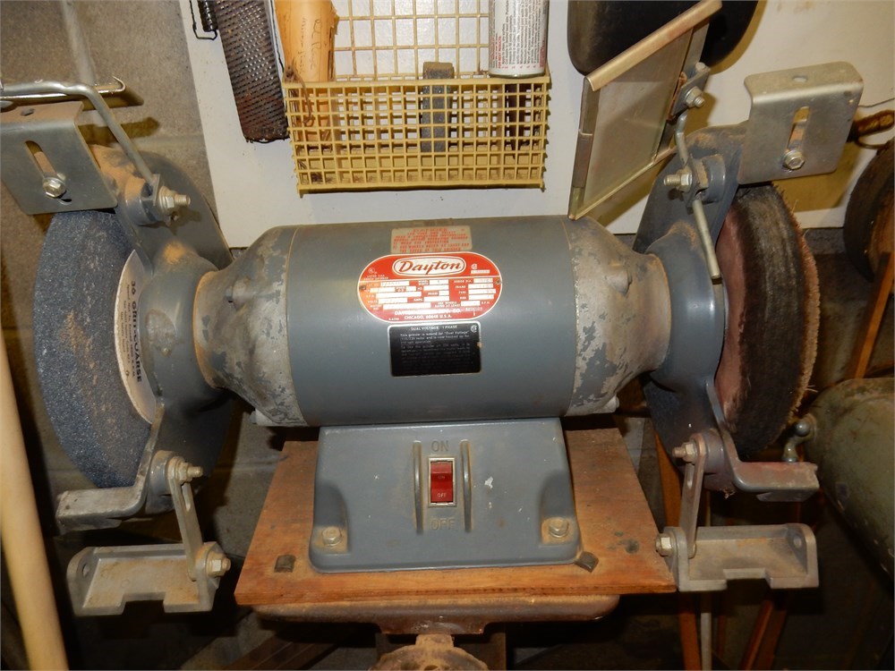 Transitional Design Online Auctions - Dayton Bench Grinder