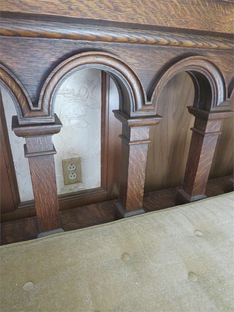 Transitional Design Online Auctions - Vintage Communion Rail / Prayer ...
