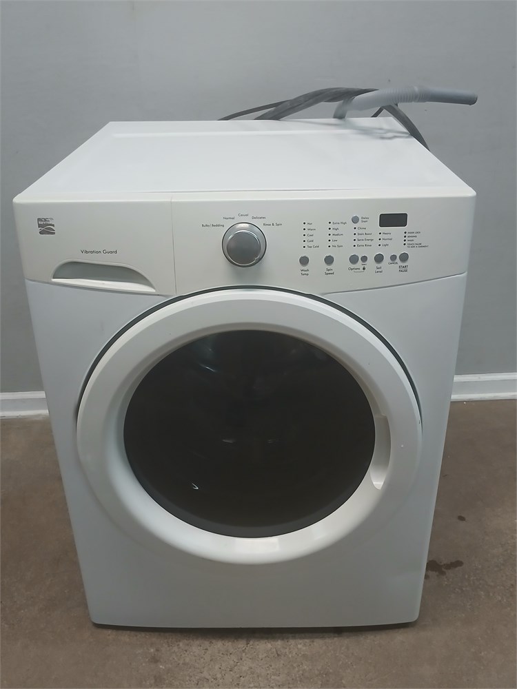 Transitional Design Online Auctions - Kenmore Front-load Washing ...
