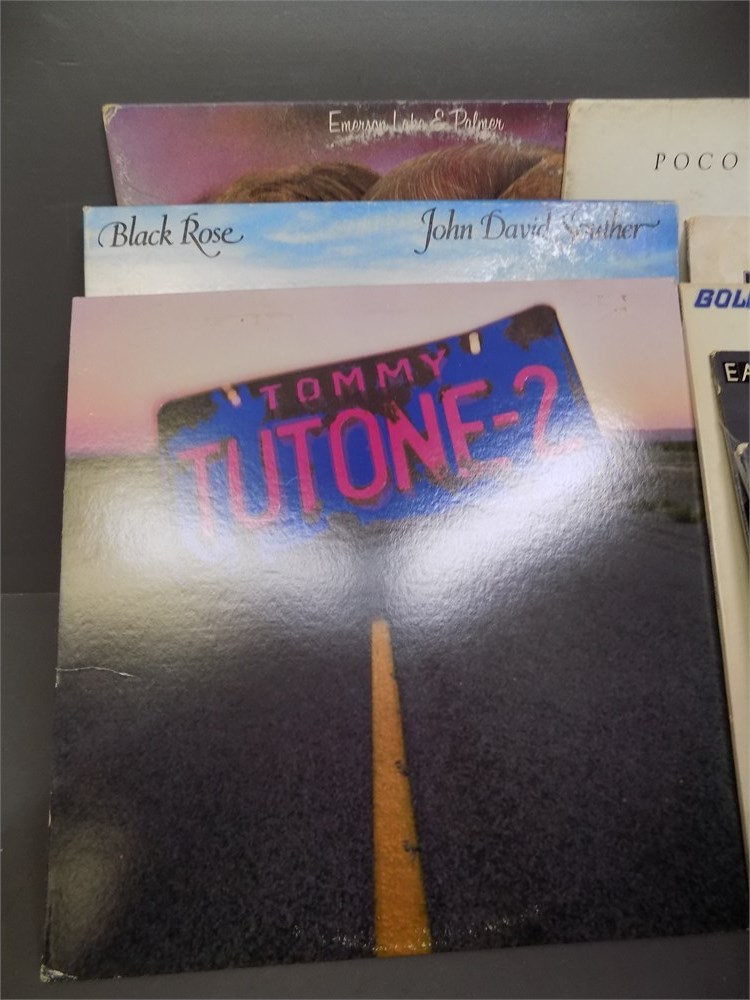 Transitional Design Online Auctions - Classic Rock Record Collection