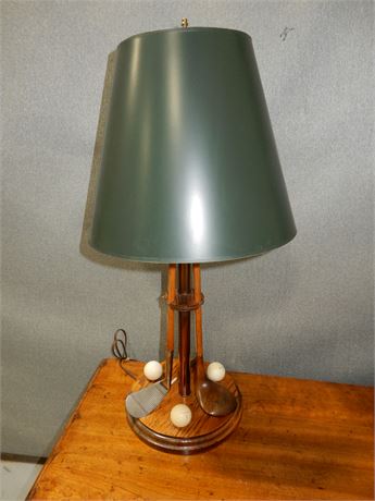 Transitional Design Online Auctions - Golf Themed Table Lamp
