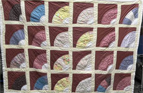 Transitional Design Online Auctions - Quilt / Fan Pattern