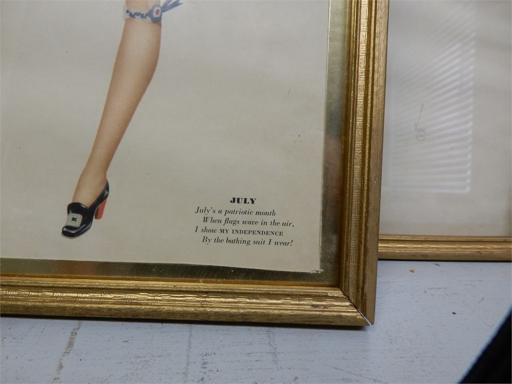Transitional Design Online Auctions - Alberto Vargas Pin-up Calander ...