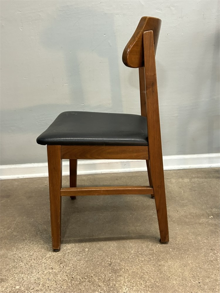 Transitional Design Online Auctions - Mid-Century Dining Chairs w ...