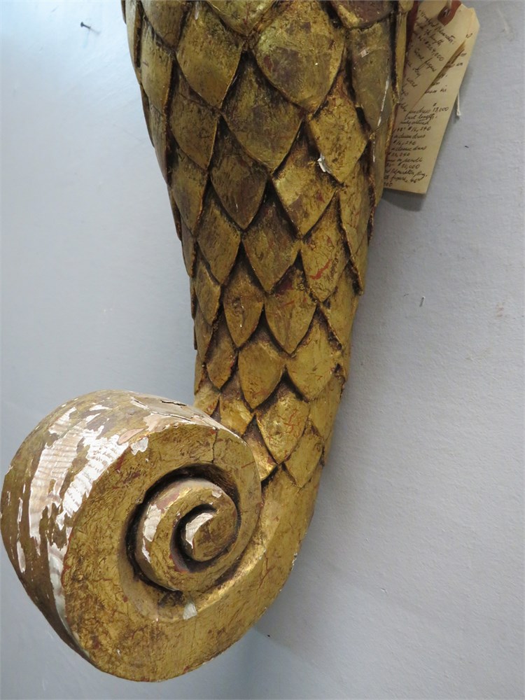 Transitional Design Online Auctions - Ship Figurehead Carved Mermaid ...