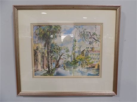 Transitional Design Online Auctions - Virginia Fouche Signed Print