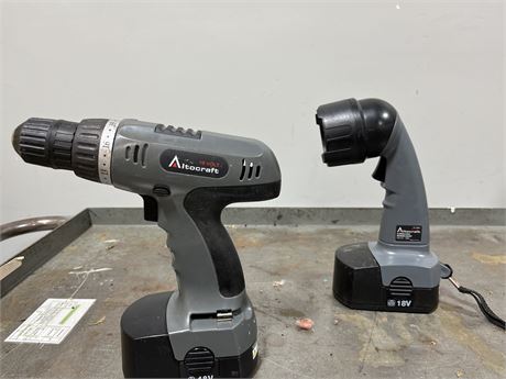 Transitional Design Online Auctions - Altocraft Drill & Work Light