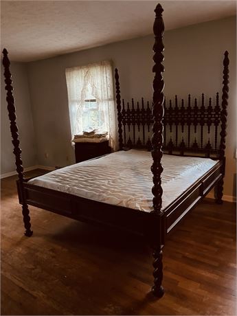 Transitional Design Online Auctions - Baroque Headboard / Footboard